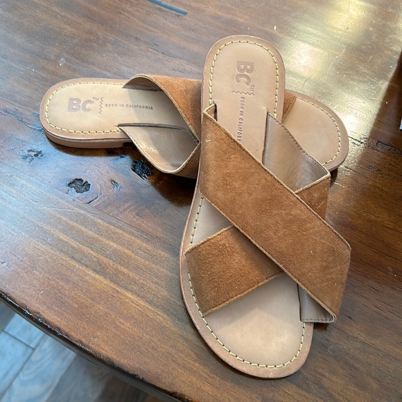 B C born in california | Shoes | Bc Slides Never Worn | Poshmark